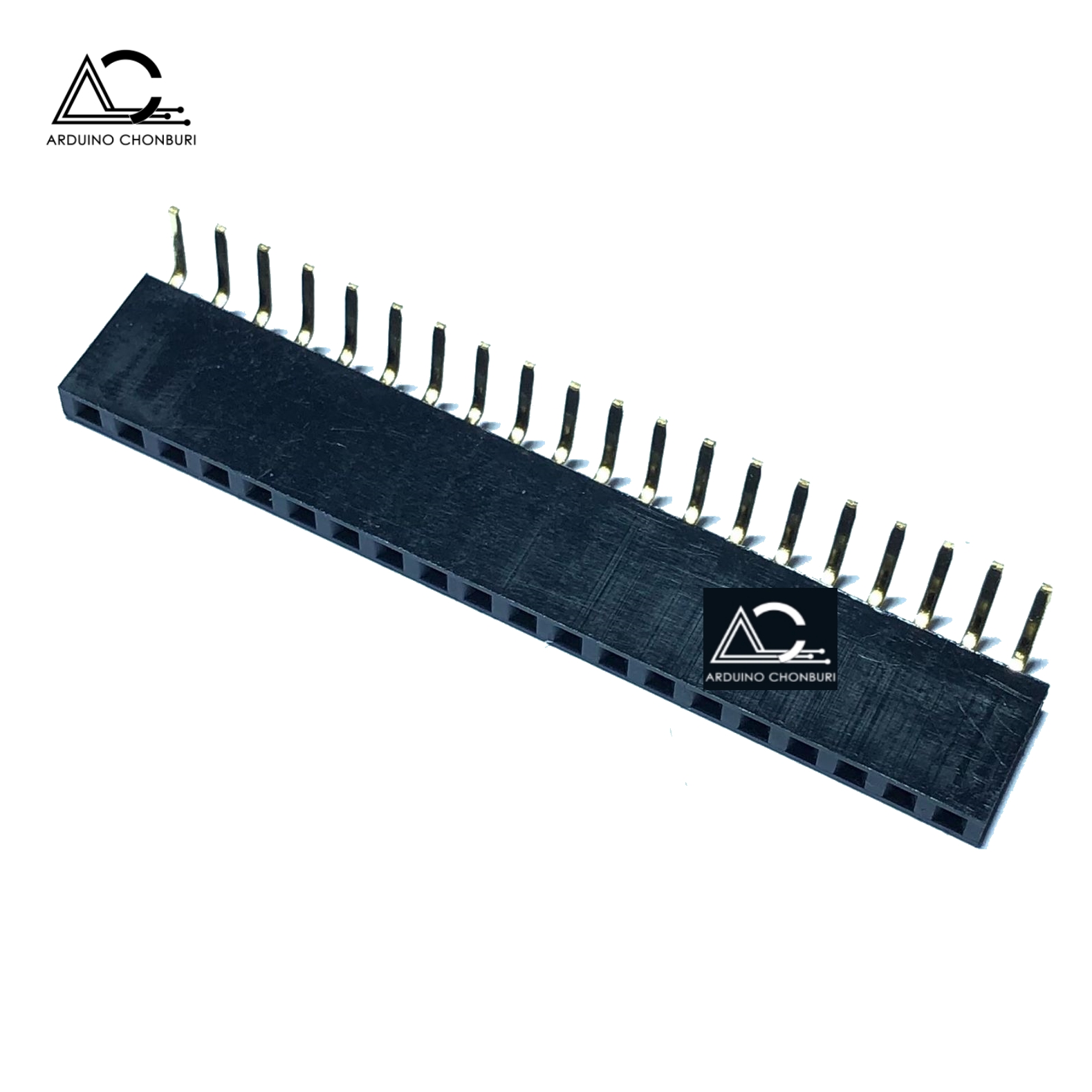 แบบฉาก 1x20 pin 2.54mm 90 degree Single Row Female - ACHardKits