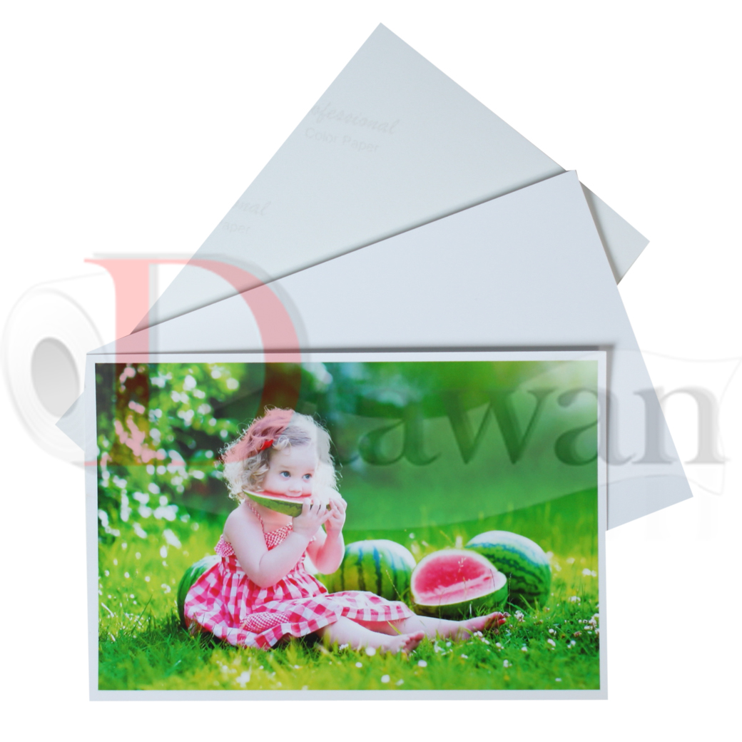 กระดาษโฟโต้ อิงค์เจ็ท DTAWAN PROFESSIONAL COLOR PAPER 260g (260แกรม) ชนิดผิวด้าน ขนาด A4 แพคละ ...