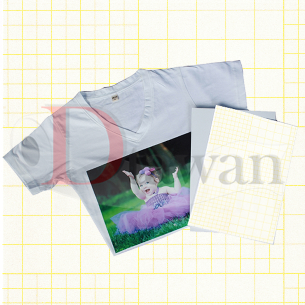 กระดาษพิมพ์ภาพลงเสื้อ ลอกลายลงเสื้อ สำหรับผ้าขาว ขนาด A4 - DTAWAN กระดาษโฟโต้ , น้ำหมึกเติม ...